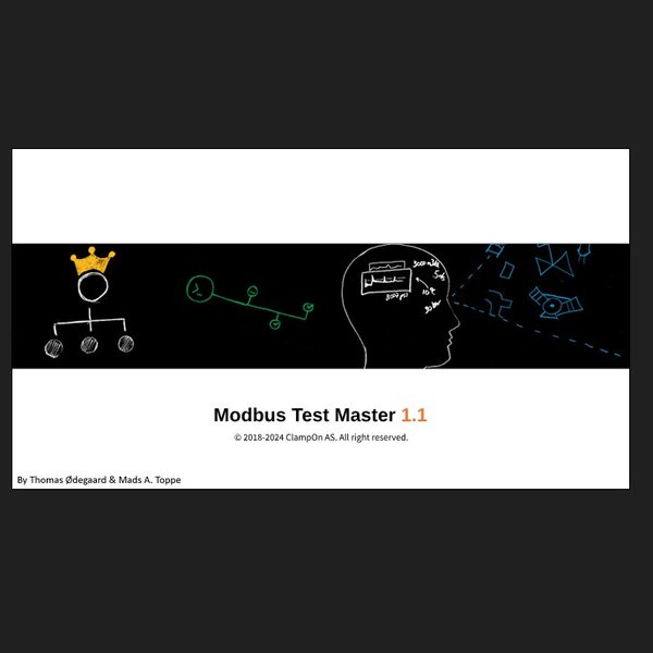 Modbus Test Master | ClampOn AS